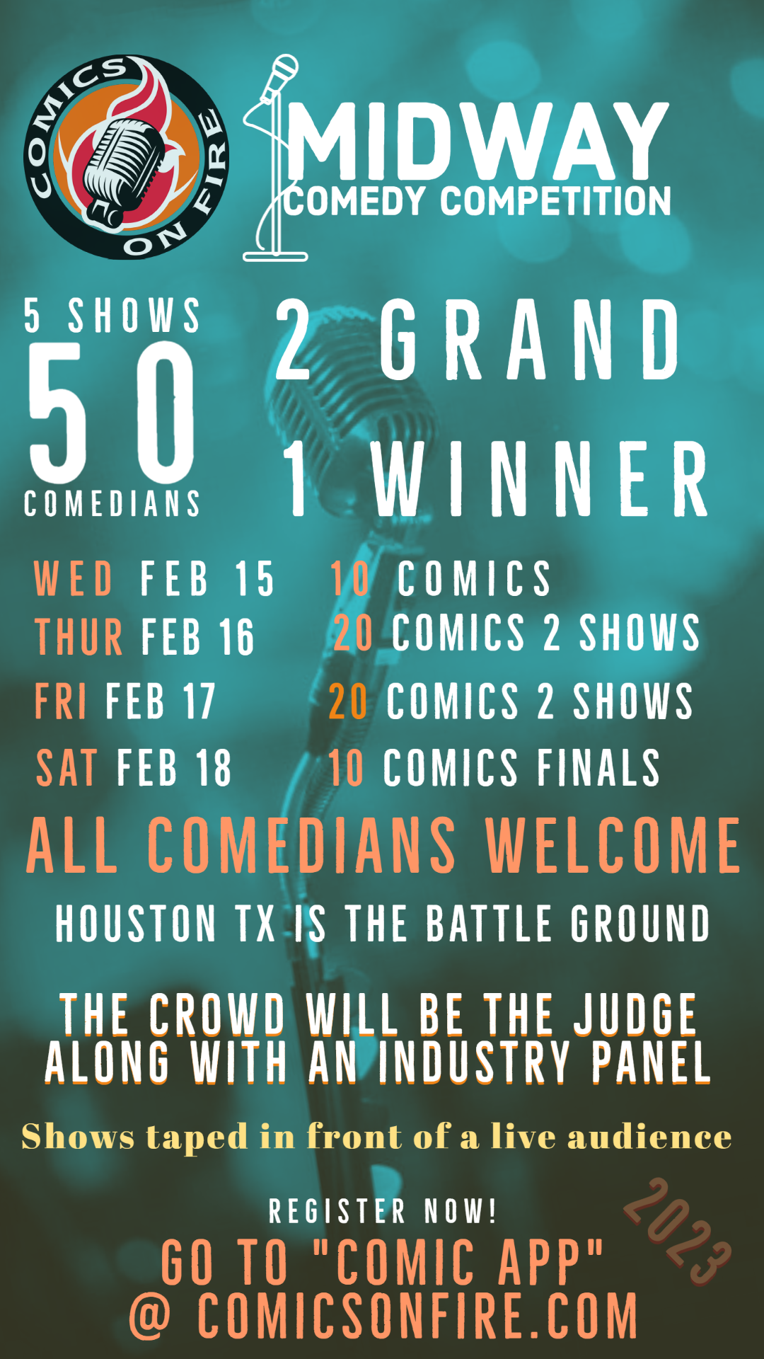 COF Midway Comedy Competition – Midway